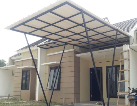 awning teras rumah minimalis - Jasa Kanopi